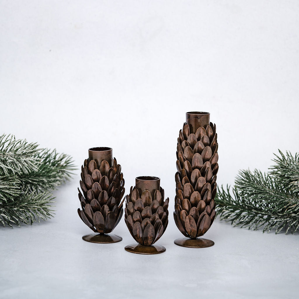 Strobilus Large Candlestick Holder – Arthur Cameron Trade